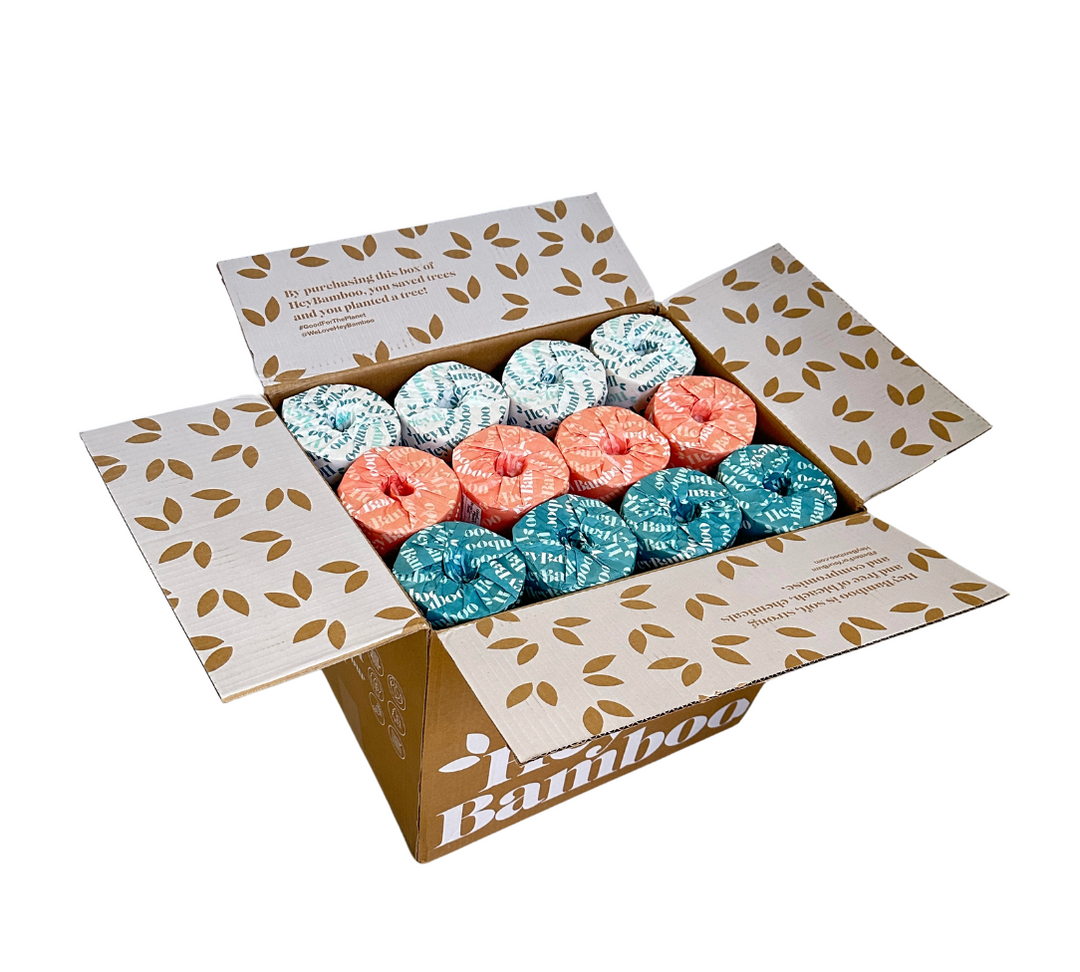 HeyBamboo Eco-Luxe Toilet Paper