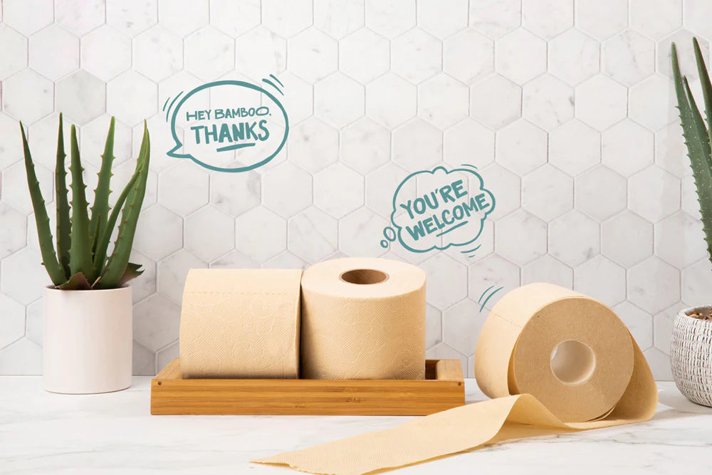 HeyBamboo Eco-Luxe Toilet Paper